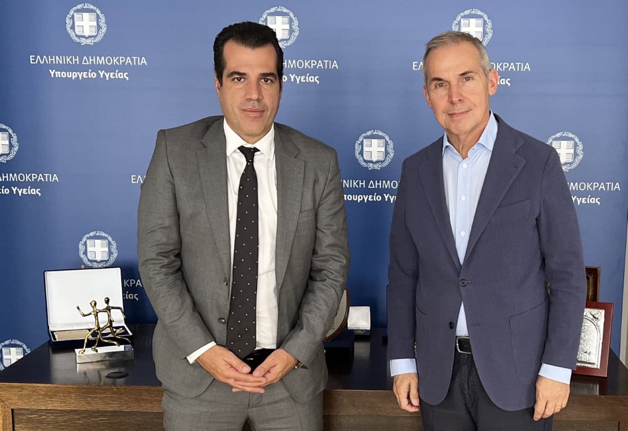 Συνάντηση εργασίας Πλεύρη – Δαβάκη στο υπουργείο Υγείας