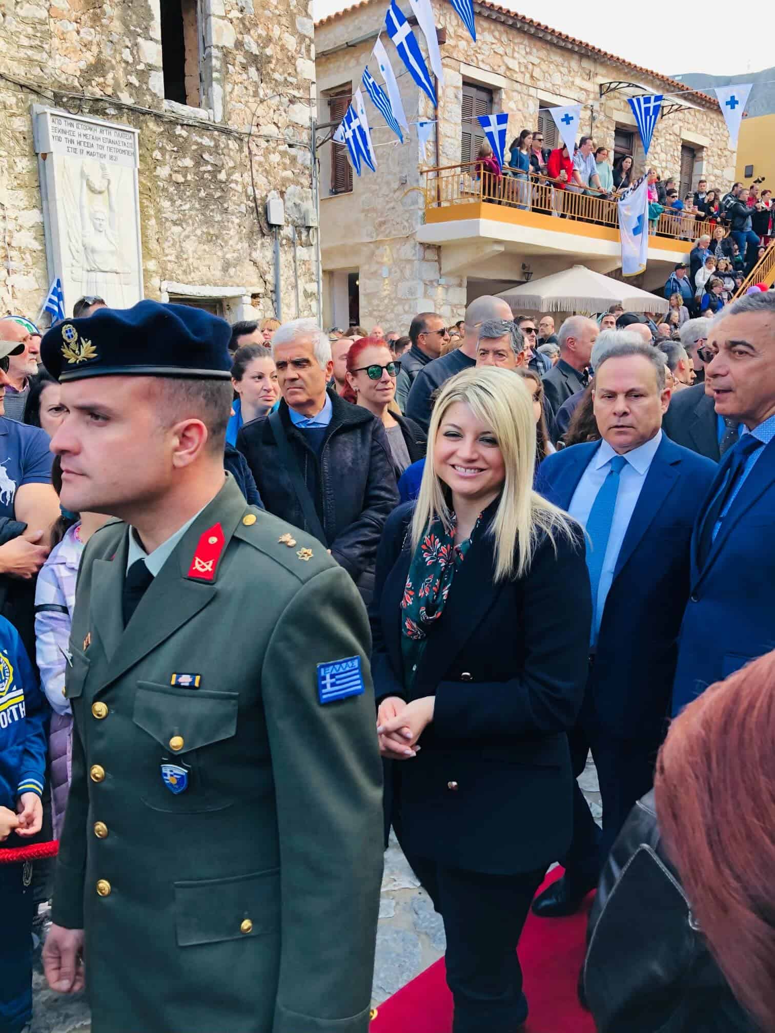Στις εκδηλώσεις για την επέτειο της 17ης Μαρτίου 1821 η Γρηγοράκου